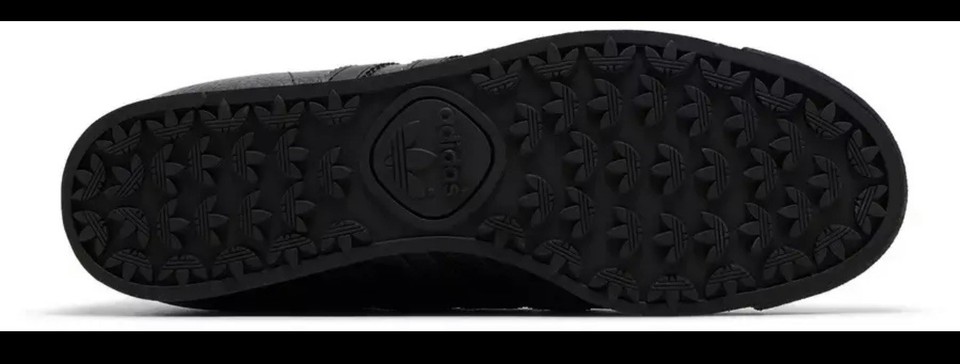 Adidas Originals Samoa Core Triple Black Lace up Sneakers IG1817 Men's ...