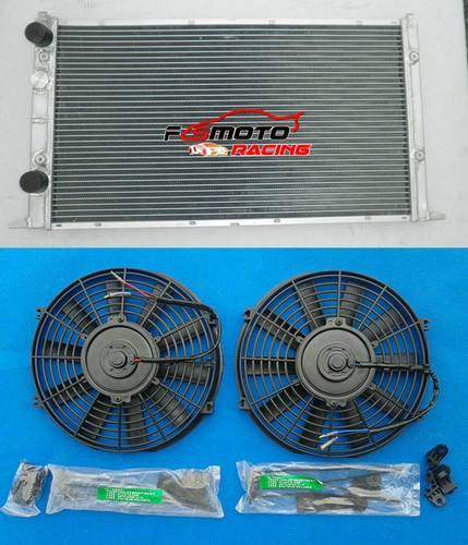 Aluminum Radiator + Fan For Volkswagen Golf MK3 GTI VR6 1994-1998 1995 ...