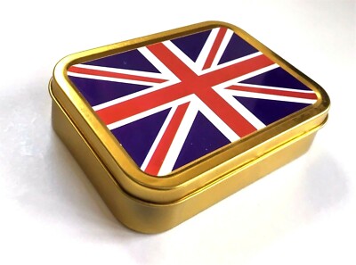 UNION JACK Flag Tobacco Tin 2 oz Storage Tin | eBay UK