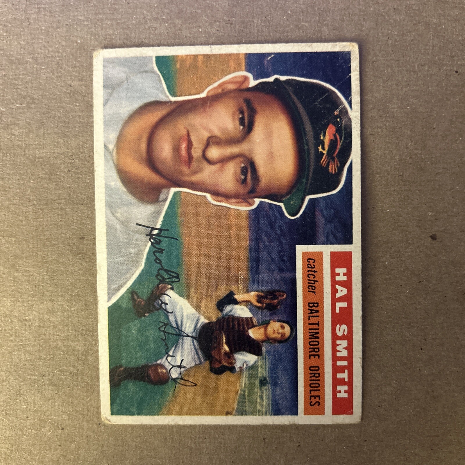 1956 Topps Baseball Hal Smith Baltimore Orioles Card #62 | eBay