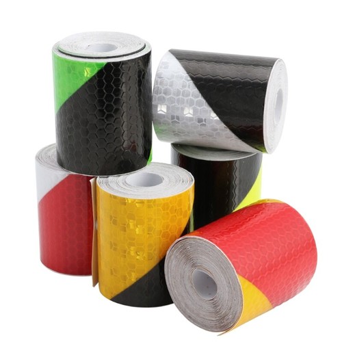 Reflective Tape High Visibility Duct Safety Sticker Stripes Adhesive ...
