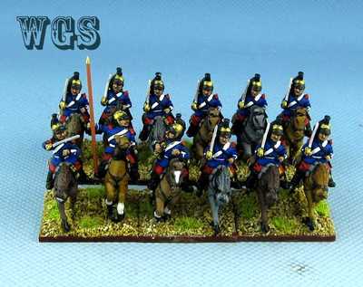 15mm Franco - Prussian War WGS painted French Cavalry Dragoon PFA002 | eBay