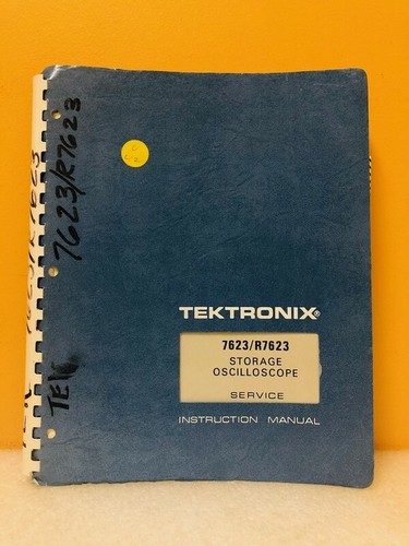 Tektronix 070-1465-00 7623/R7623 Storage Oscilloscope Service ...