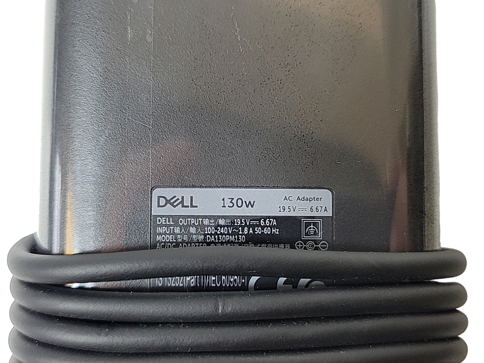 New Dell 130W 4.5mm Laptop Power AC Adapter Charger-DP/N: 09TXK7 ...