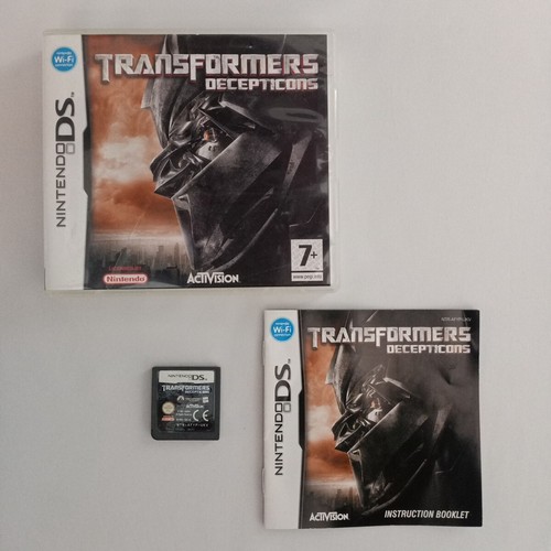 Transformers Decepticons NINTENDO DS GAME with case, cartridge and ...