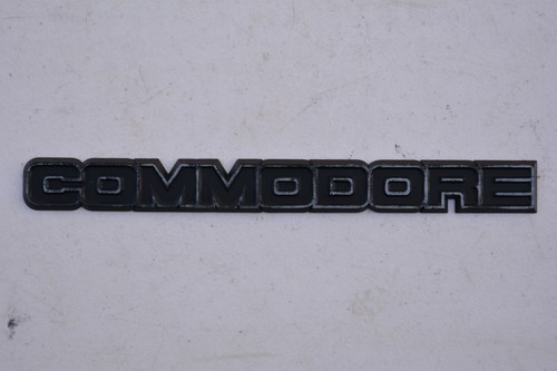 GENUINE VK VL COMMODORE BOOT BADGE GM | eBay