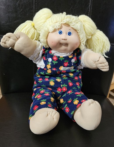 1978 1982 Cabbage Patch Girl Doll W/ Tooth, Xavier Roberts Signature ...