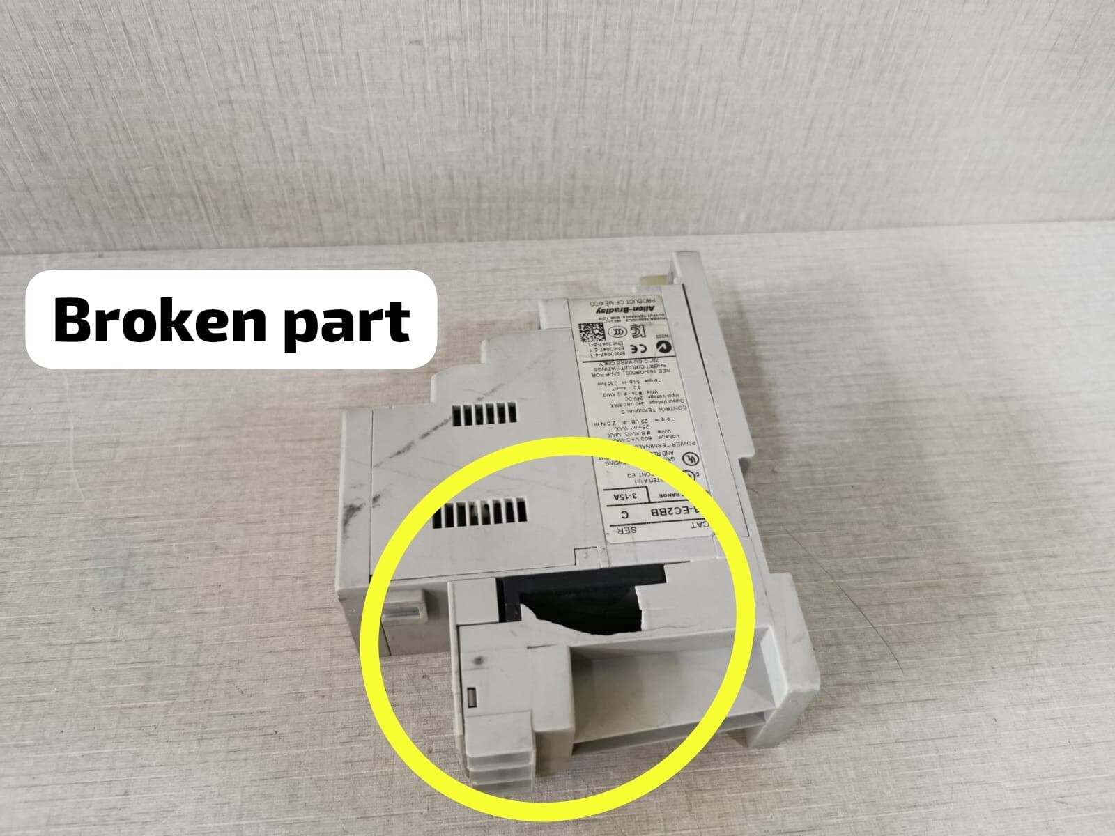 Allen-Bradley E3 Plus 193-EC2BB 3-15A Ser C With 193-ECPM1 Ser A | eBay