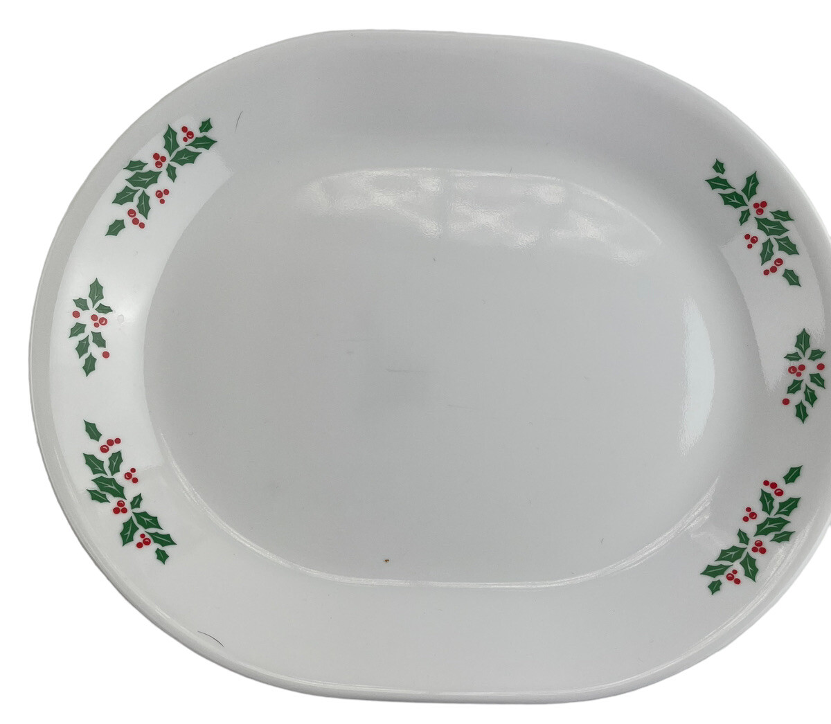 Corelle Christmas Holly Days Serving Platter 12 1/4" | eBay