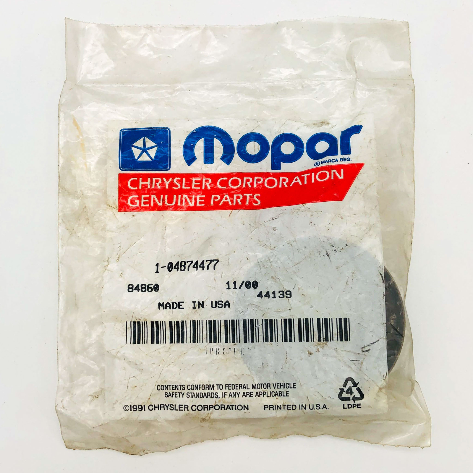 Mopar 4874477 Seal Rear Axle Shaft OEM NOS 2001-06 Jeep Wrangler ...