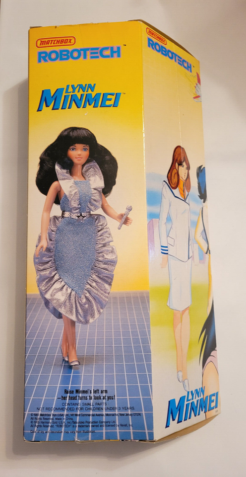 Lynn Minmei ROBOTECH 12” DOLL/FIGURE 1985 Matchbox New In Box | eBay