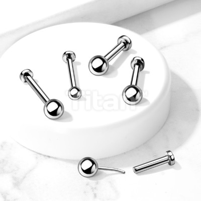 Threadless Labret Post with Ball Top | eBay