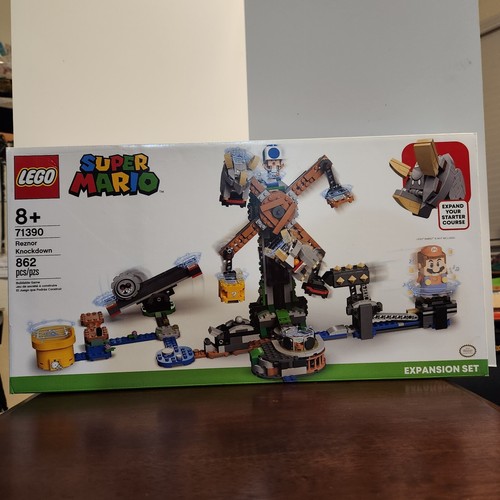 NEW RETIRED Lego 71390 Super Mario Reznor Knockdown Expansion Set | eBay