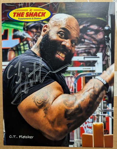 C.T. Fletcher Autograph Photo 8.5"X11" | eBay