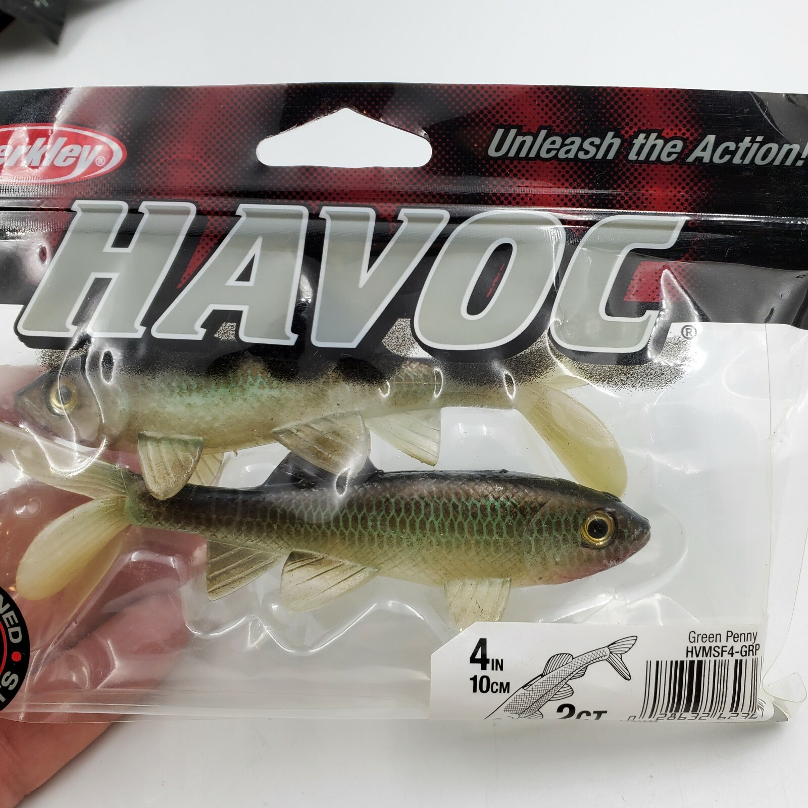 Berkley Havoc 4" Sick Fish Skeet Reese Design You Choose Color 2 Count ...