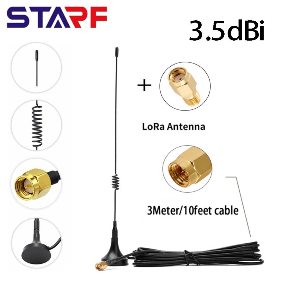Aerial Antenna Antenna 3.5dBi 300cm Cable Magnetic Base Easy ...