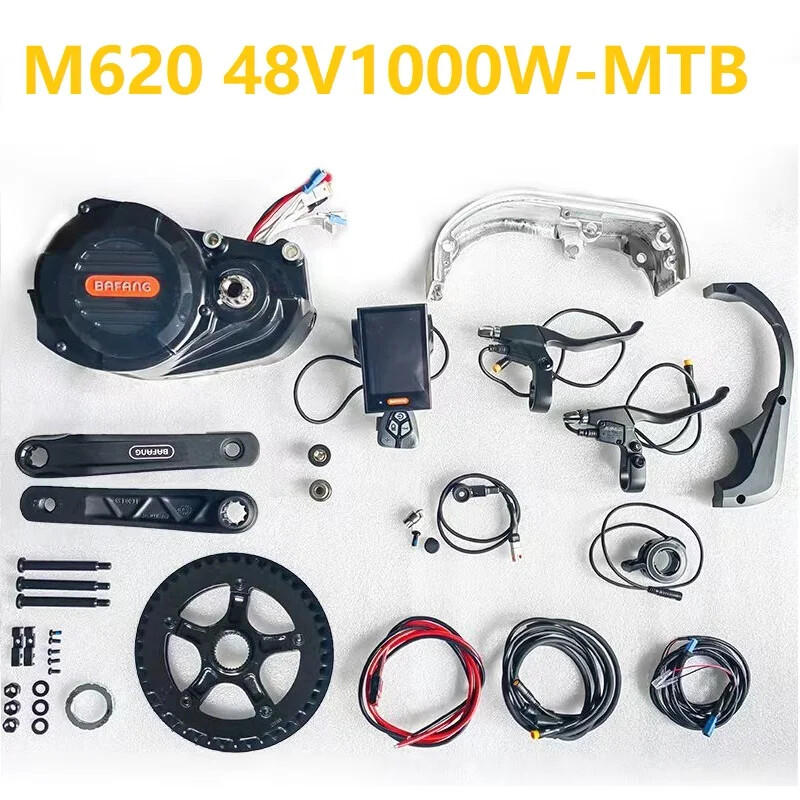 Bafang M620 G510 48V 52V 1000W Mid Drive Motor Conversion Kit eBike ...