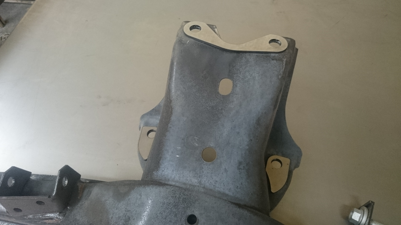 BMW E30 Z3 318ti M3 fit weld-on rear subframe reinforcement kit race ...