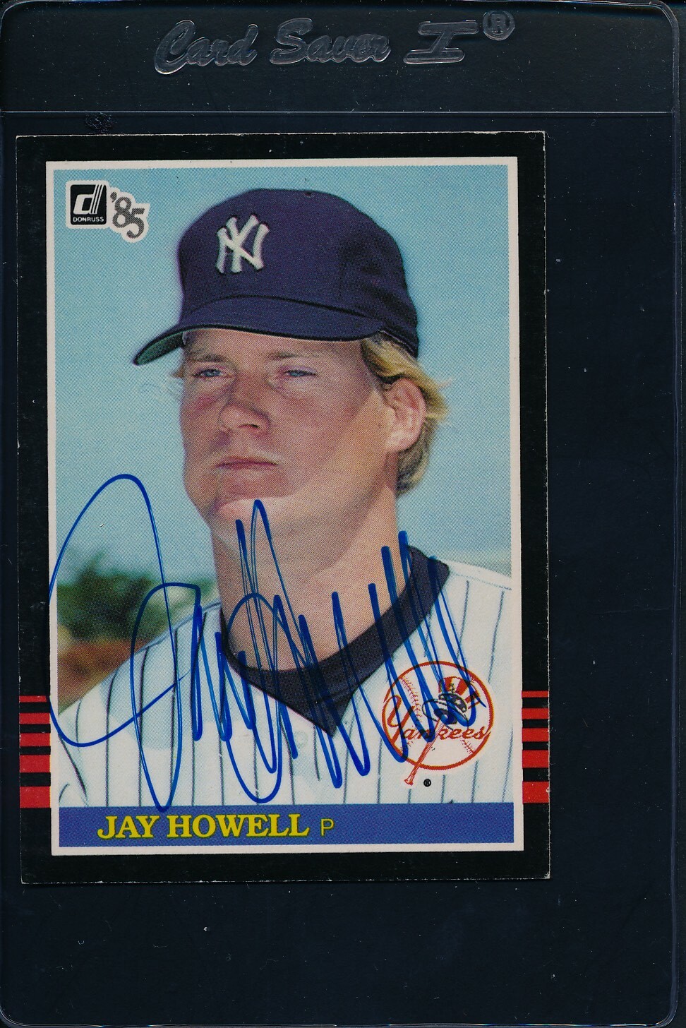 1985 Donruss #103 Jay Howell Yankees Signed Auto *23192 | eBay