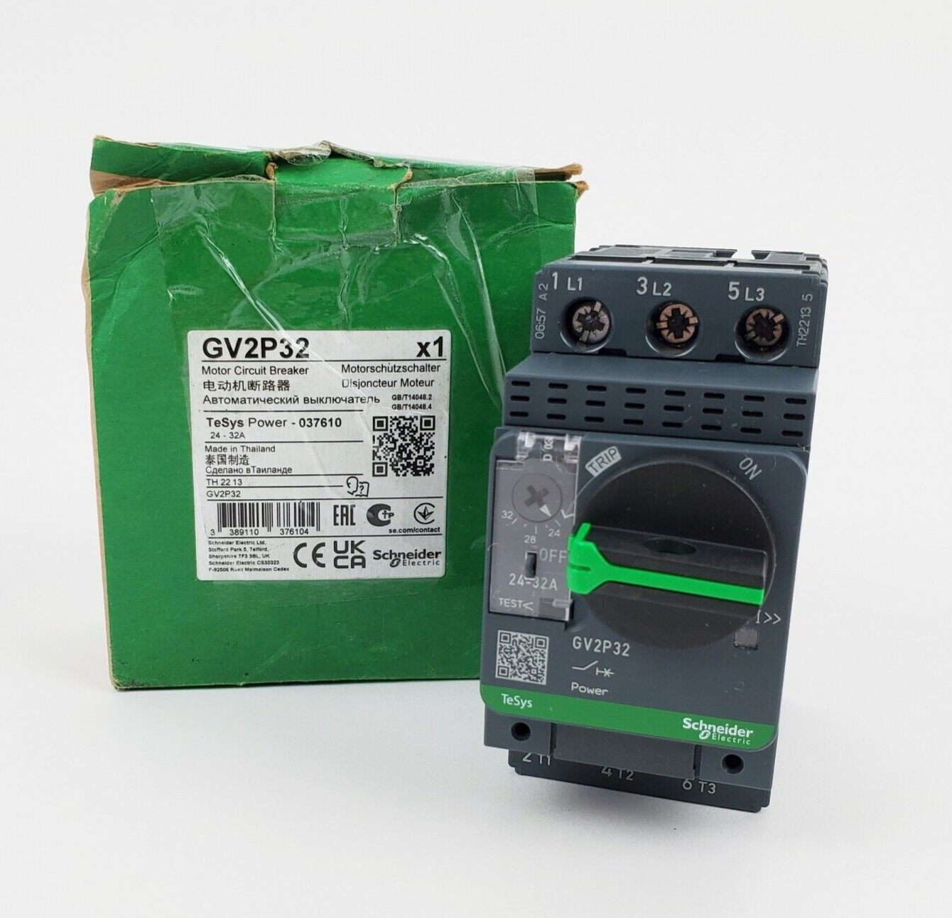 Schneider Electric GV2P32 Circuit Breaker with Combined Release for ...