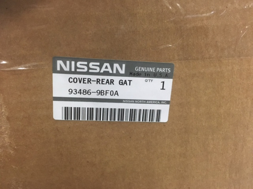 Nissan+934869BF0A+Genuine+OEM+Tail+Gate+Cover for sale online | eBay
