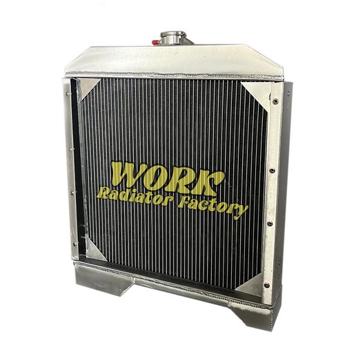 Aluminum Radiator For Case 1840 1845C Diesel Motor Skid Steer Loaders ...