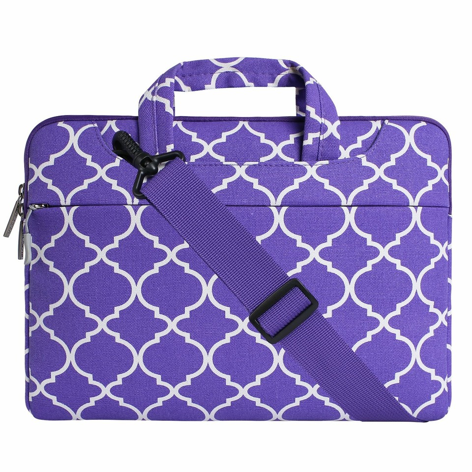 11 13 15" Canvas Notebook Case Laptop Bag Cover for Macbook Dell Acer ...