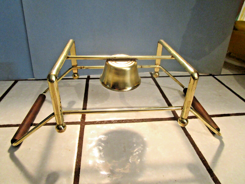 VINTAGE FIRE KING Signed CULVER 'SEVILLE' CHAFING DISH / CV'D CASSEROLE ...