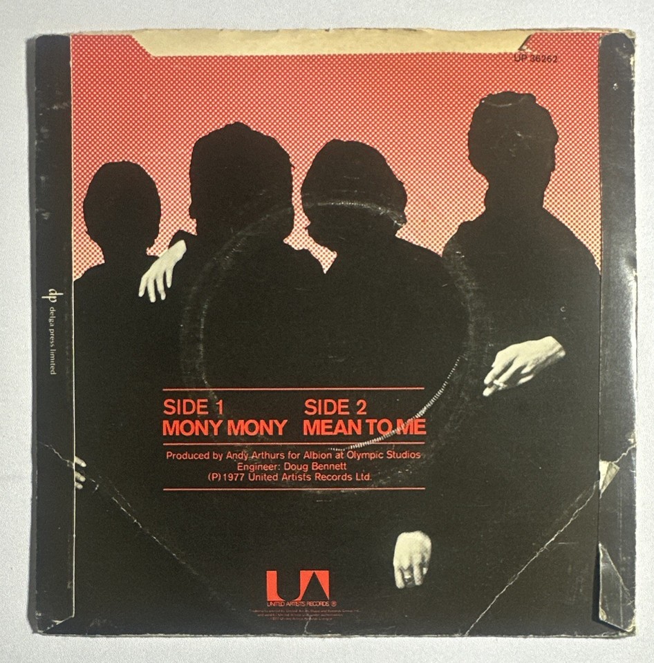 Celia And The Mutations “Mony Mony” Original UK 1977 The Stranglers EX ...