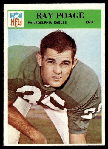 1966 Philadelphia Ray Poage Philadelphia Eagles #138 | eBay
