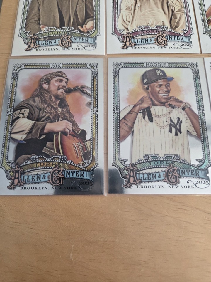 2025 Topps Allen And Ginter 35 Card Non Baseball Lot No Dupes Fish Mini ...