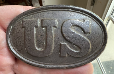 Original US Cartridge Box Plate Civil War Dug Condition, Tennessee | eBay