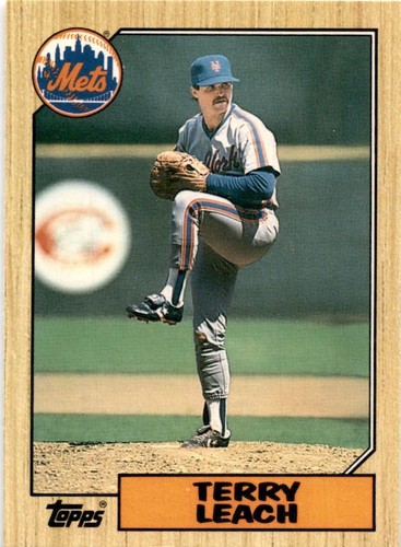 1987 Topps Traded #63T Terry Leach Free S&H!! | eBay