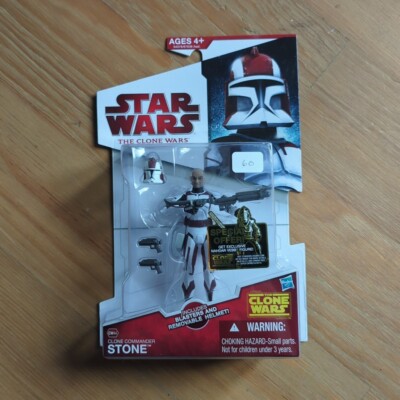 Star Wars The Clone Wars Clone Commander Stone CW44 | eBay