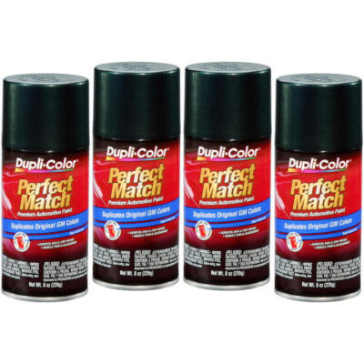 Duplicolor BGM0432 (4-Pack), Aerosol Paint for GM WA9539, Metallic ...