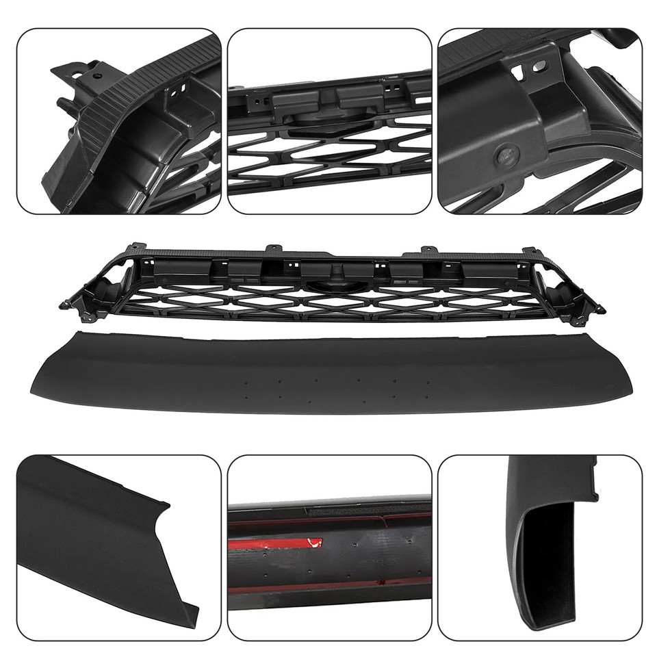 Front Bumper Grille For Toyota 4Runner SR5/TRD 2014-2020 Upper Mesh ...