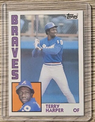 1984 Terry Harper #624 Topps Atlanta Braves MLB Trading Card | eBay