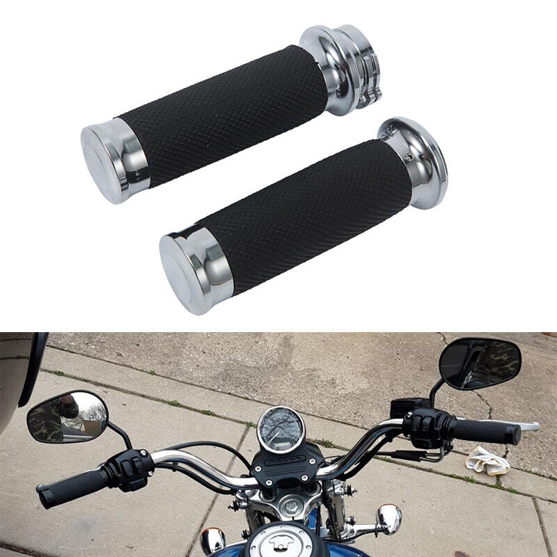 1" Handlebar Hand Grips for Kawasaki Vulcan 800 900 VN800 VN900 Classic ...