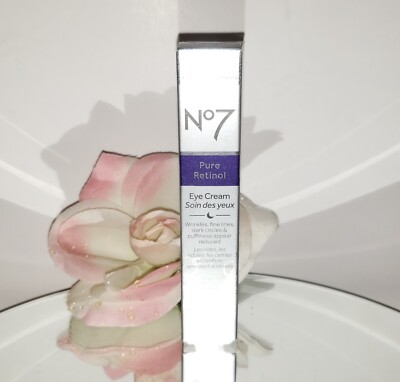 Boots No 7 Pure Retinol Eye Cream 0.5oz | eBay