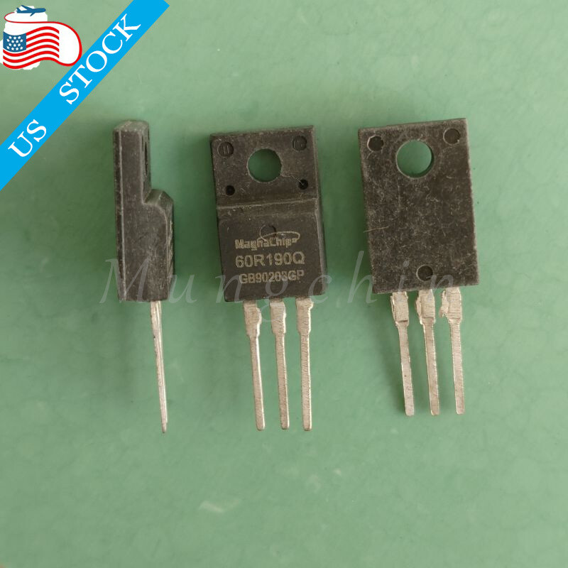 10x For Magna Chip MMF60R190Q 60R190Q MMF60R190QTH TO-220F Integrated ...