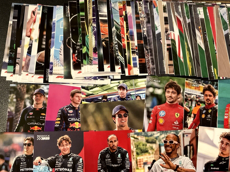 *COMPLETE SET* 2024 Topps Paddock Pass Formula 1 F1 Base Set #1-80 w ...