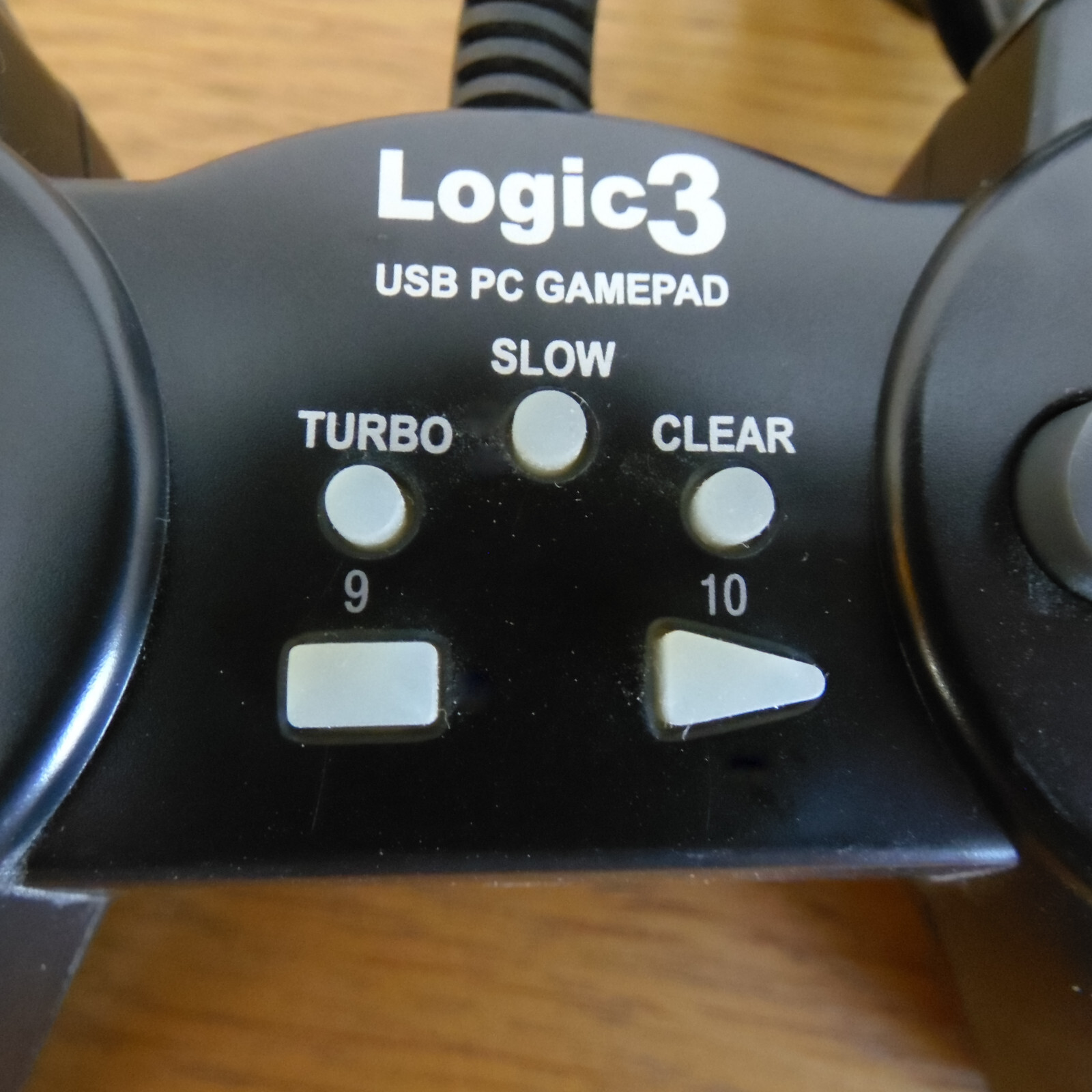 LOGIC 3 PC Universal Gaming Controller USB Game Pad Black JP260 ...