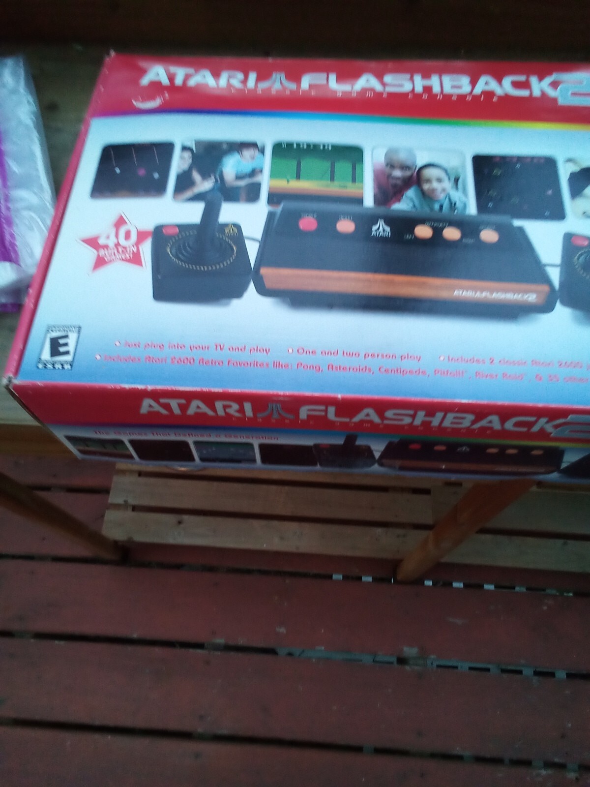 Atari Flashback 2 Launch Edition Black Plug&Play TV Game (PAL)
