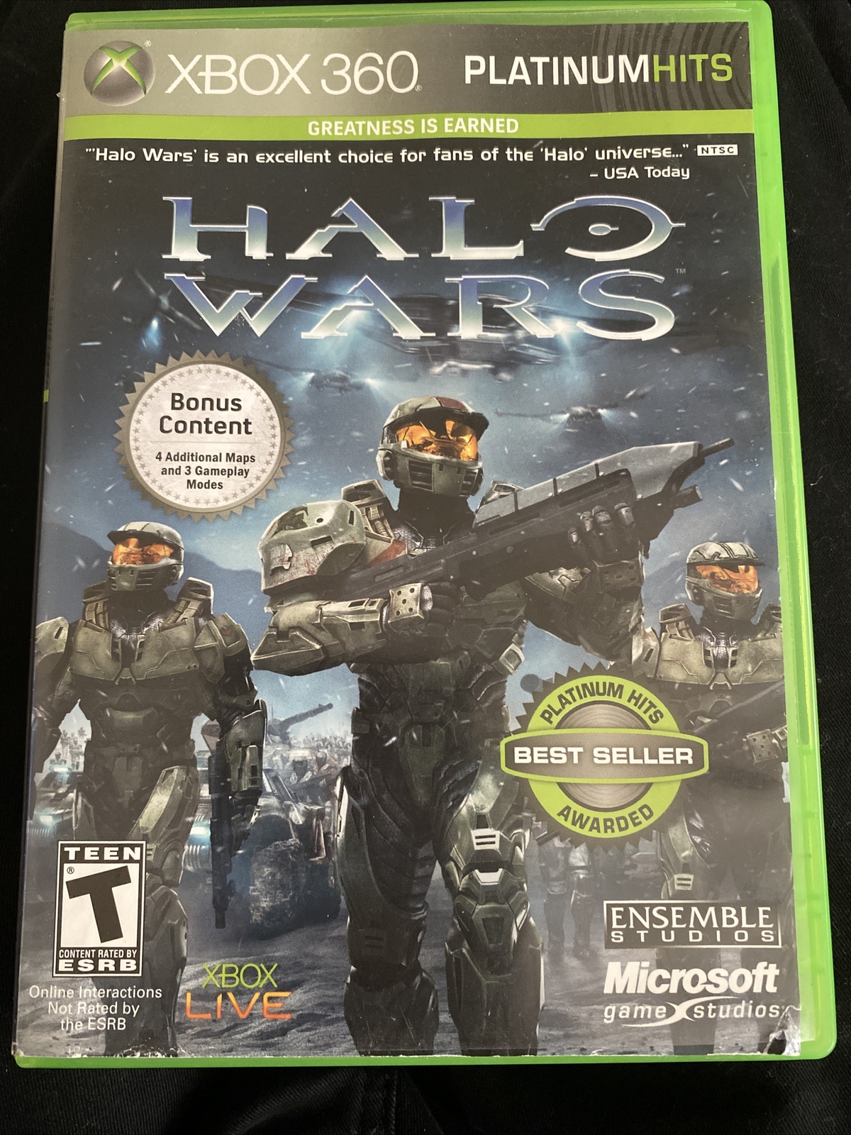 Halo Wars Xbox 360 Platinum Hits - Complete CIB | eBay