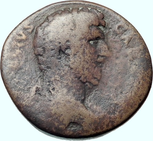 AELIUS CAESAR Hadrian Successor 137AD Ancient Roman Coin Fortuna & Spes ...