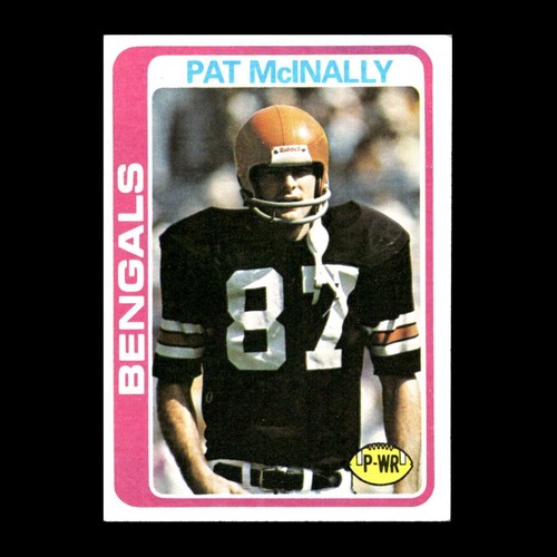 Pat McInally 1978 Topps Cincinnati Bengals #354 R309B 3 | eBay