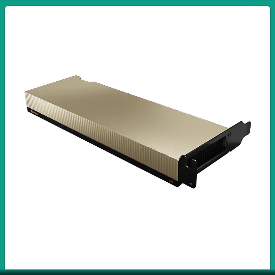NVIDIA Tesla L4 24GB Tensor Core GPU PCIe Gen4 x16 TDP 72W Graphics ...