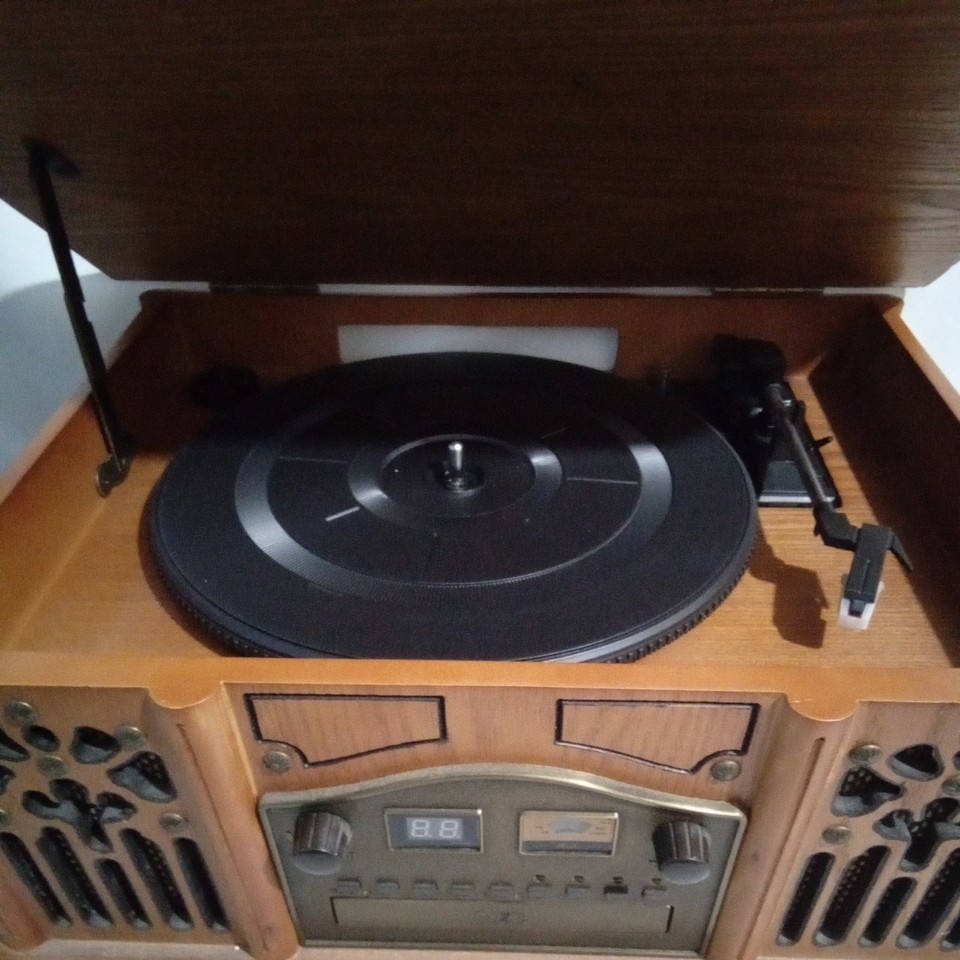 Prolectrix SB513774 Record Player Cassette CD Player AM FM Radio - CD ...