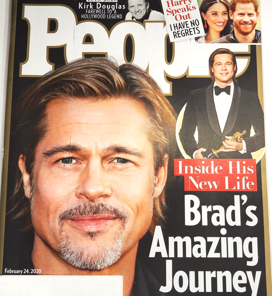 Read People Magazine 2020 Issues February 24 Brad Pitt | eBay