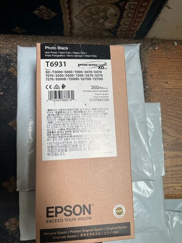 Genuine Epson T6931 UltraChrome HD Photo Black Toner Cartridge | eBay